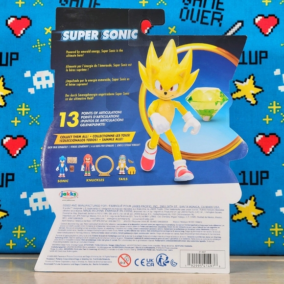 Sonic The Hedgehog | Toys | Jakks Pacific Sonic The Hedgehog 2 Super ...